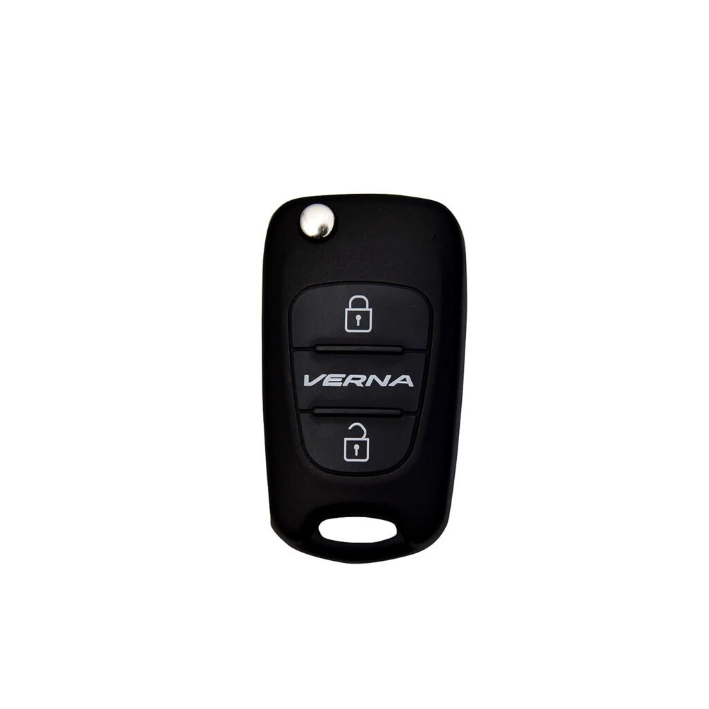 Hyundai Verna Fluidic FlipKey Shell Replacement 2 Button